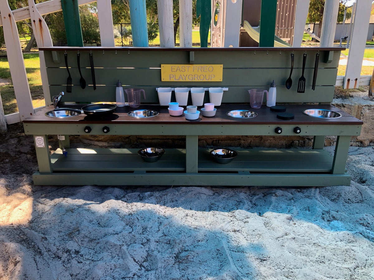 Mud Kitchen Double Classic – Creative Play Australia